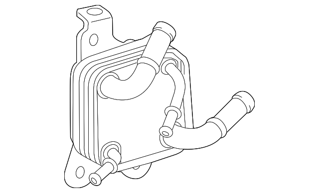 33493-06021 - Toyota Oil Cooler 2017-2025 Toyota | Performance Auto Parts