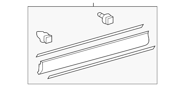 75073-0R040 - 2016-2018 Toyota RAV4 - Lower Molding | Nucar Toyota of ...