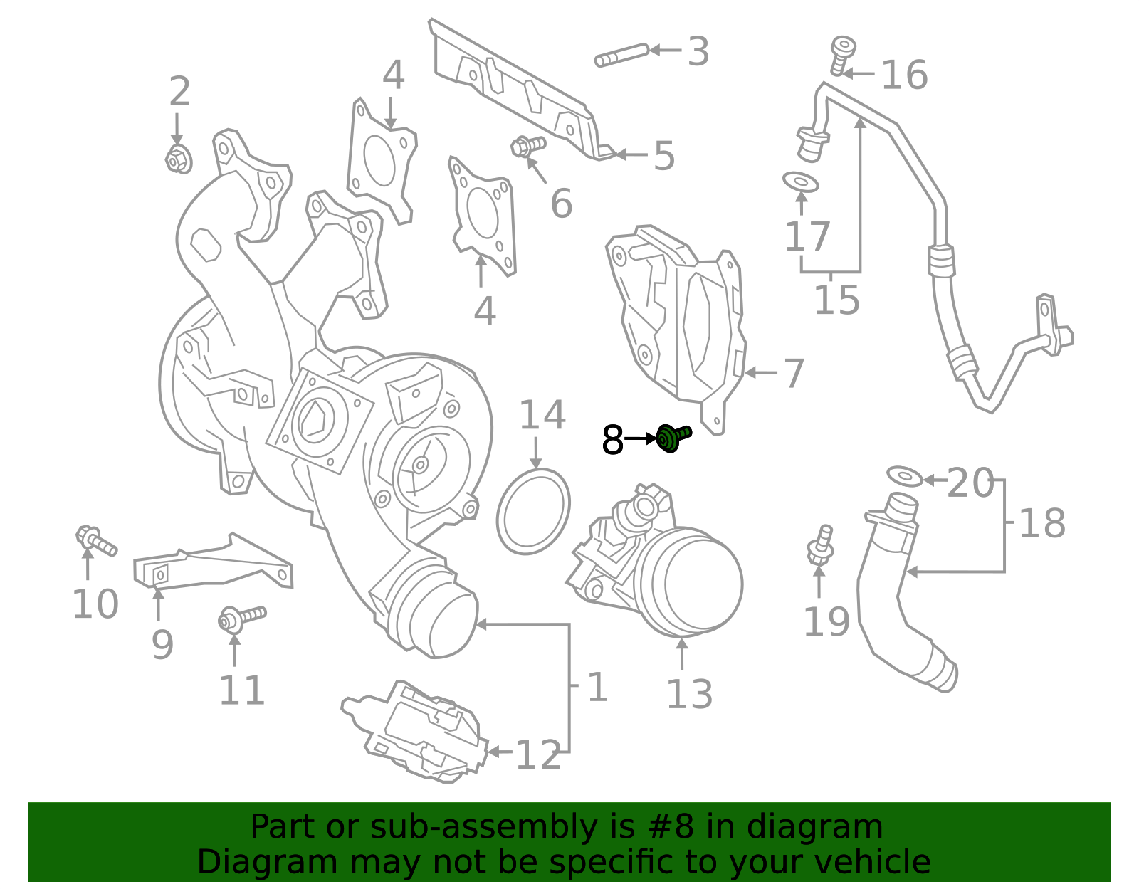 2020-2022 Toyota GR Supra 2020-2022 Toyota GR Supra - Heat Shield Bolt ...