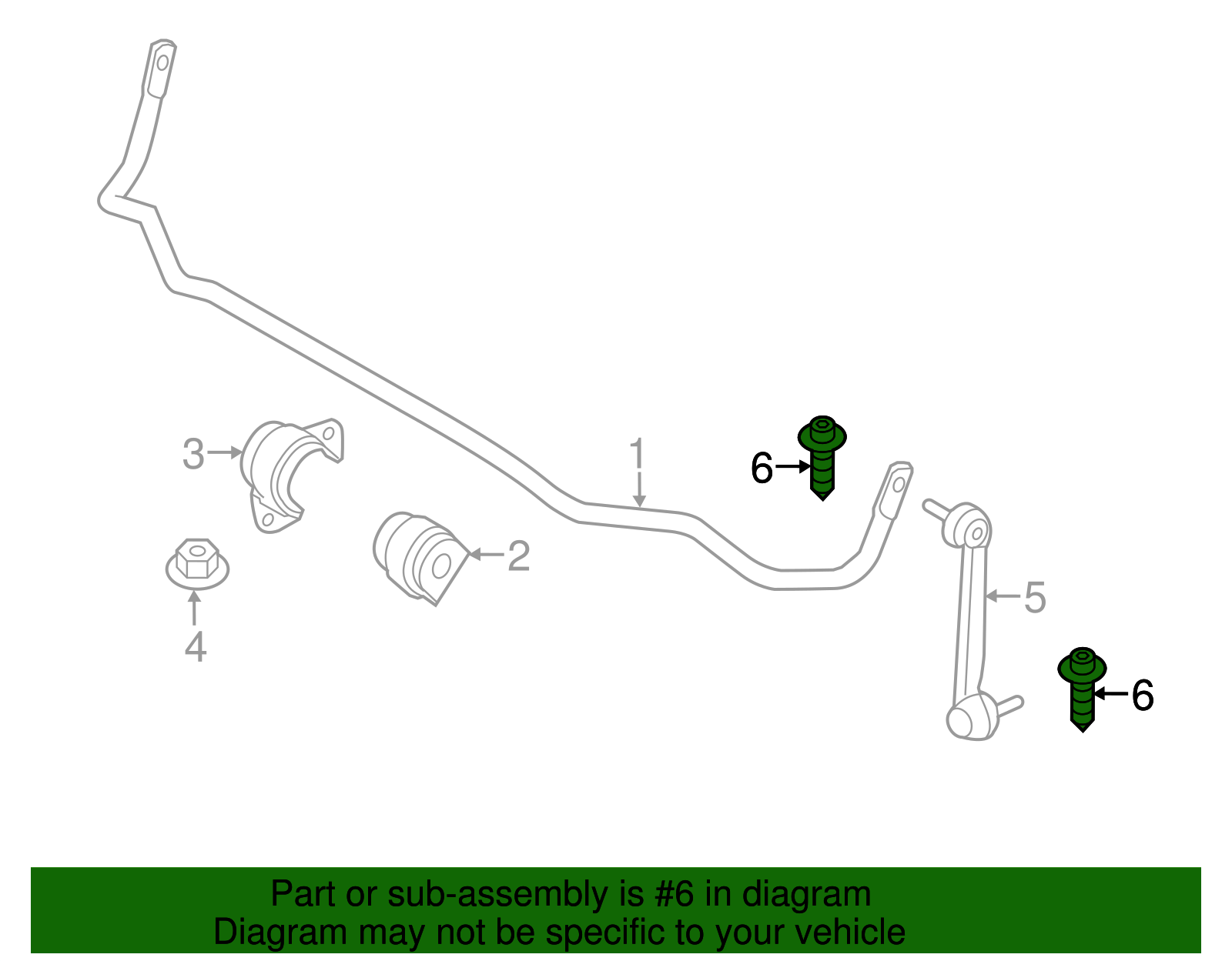 33326768884 - 2006-2025 BMW Stabilizer Link Nut (33-32-6-768-884) | BMW ...