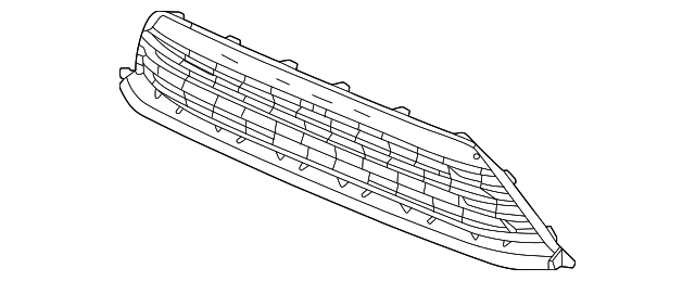 71151-T21-A00 - Lower Grille 2022-2024 Honda Civic | Honda Parts Online