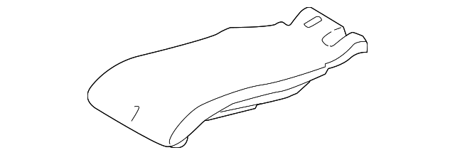 2008-2013 Toyota Highlander Seat Cushion Pad 71316-0E020 | Toyota Parts ...