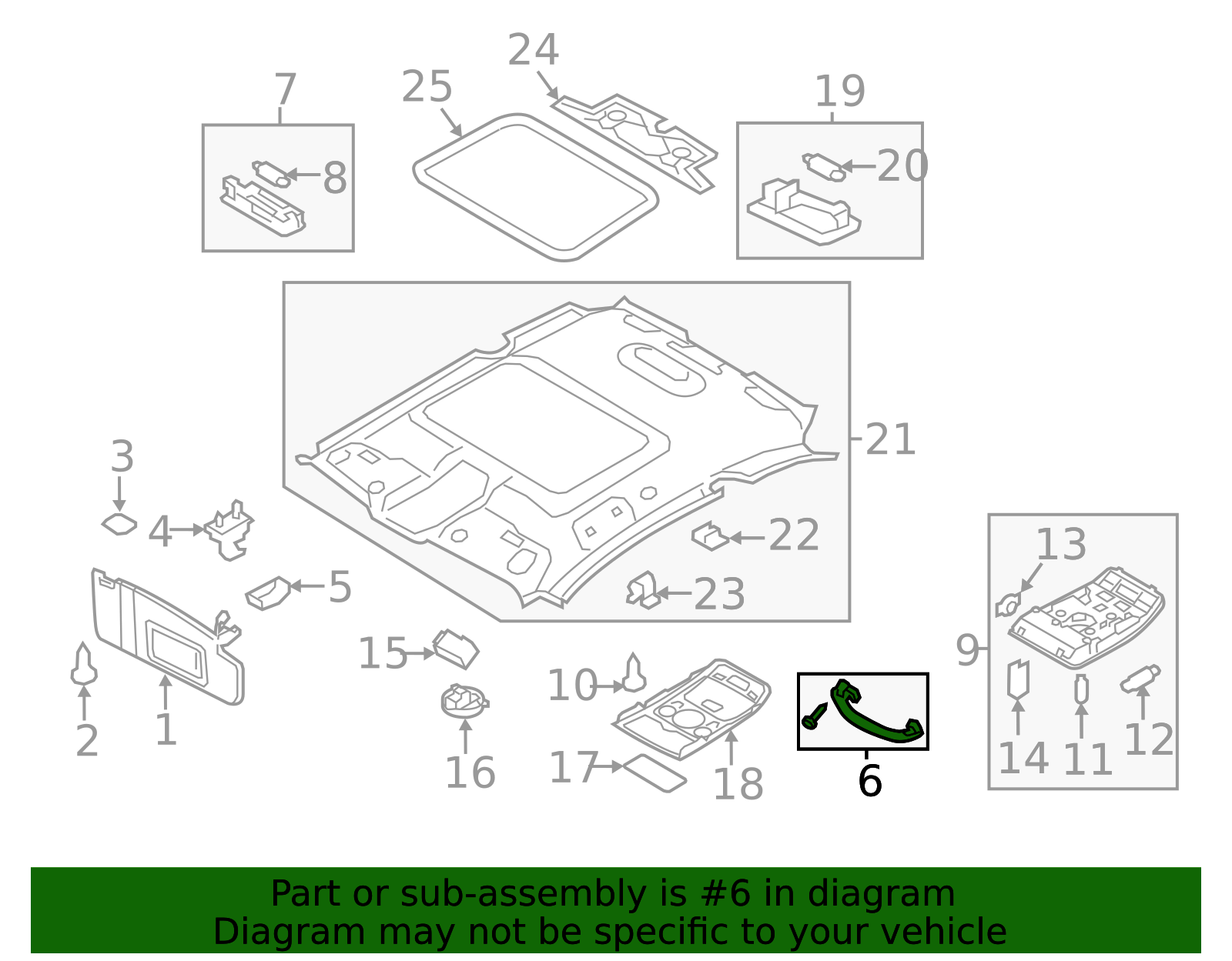 Grip Handle 8R0-857-607-H-4PK | OEM Parts Online