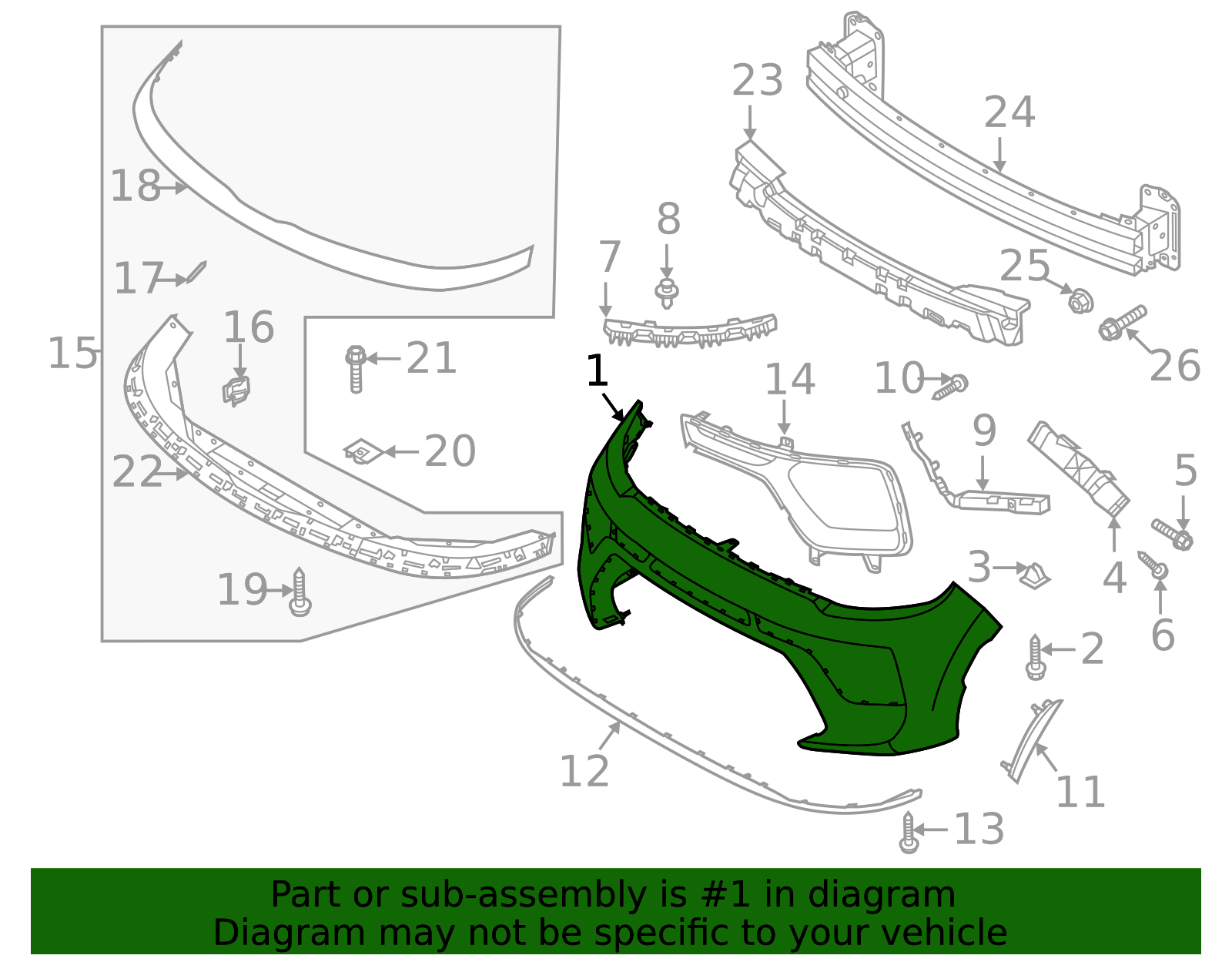 2020-2021 Kia Soul Bumper Cover 86511-K0500 | Gary Rome Kia Parts