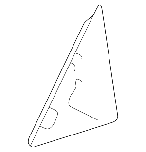 1996-2025 GM Passenger Side Windshield Frame Applique 84734043 ...