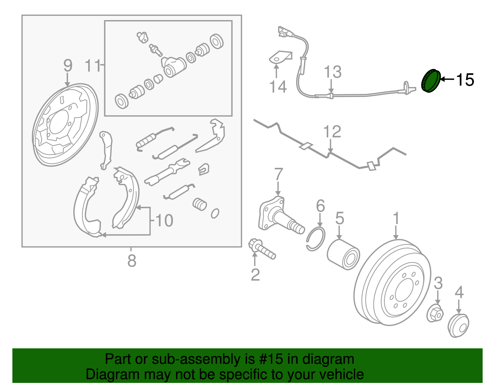 2012-2019 Nissan ABS Ring 479501HA0A | Nissan Canada