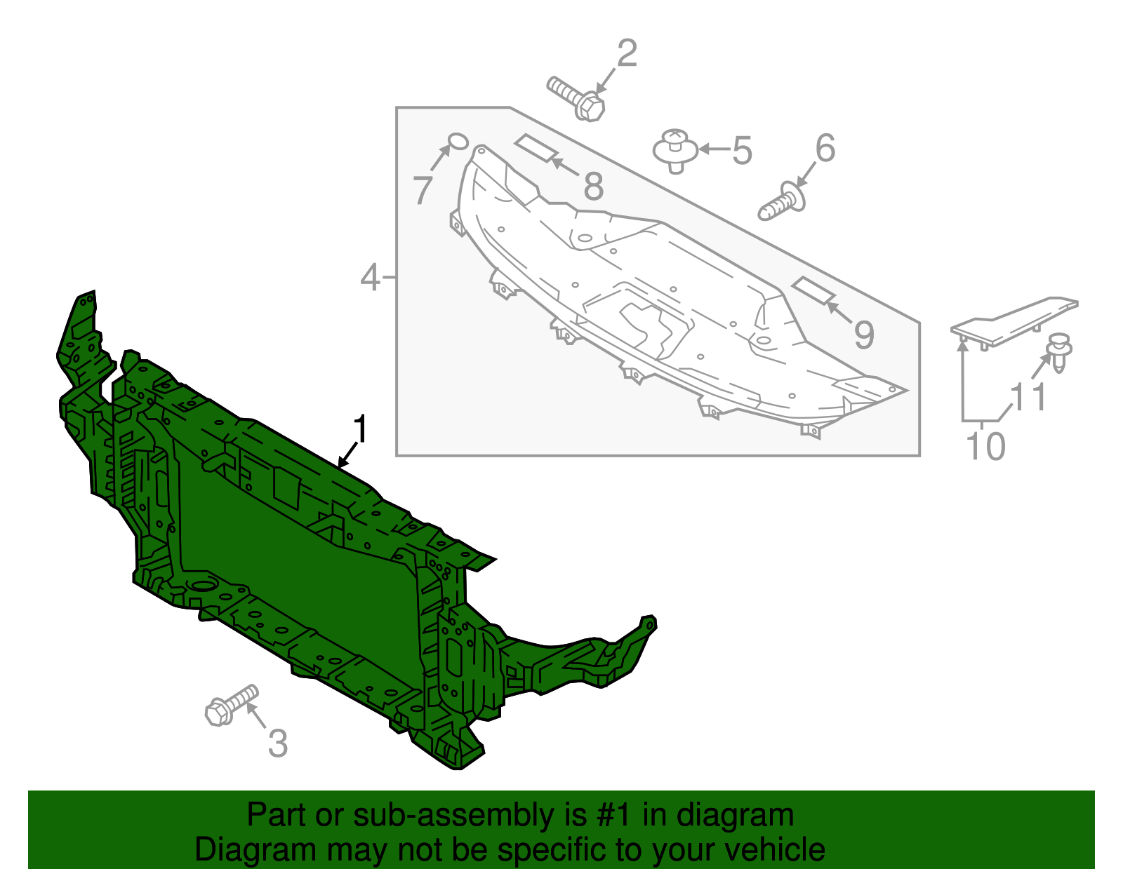 2018-2023 Kia Stinger OEM NEW 2018-21 Kia Stinger Atlantica Base Front ...