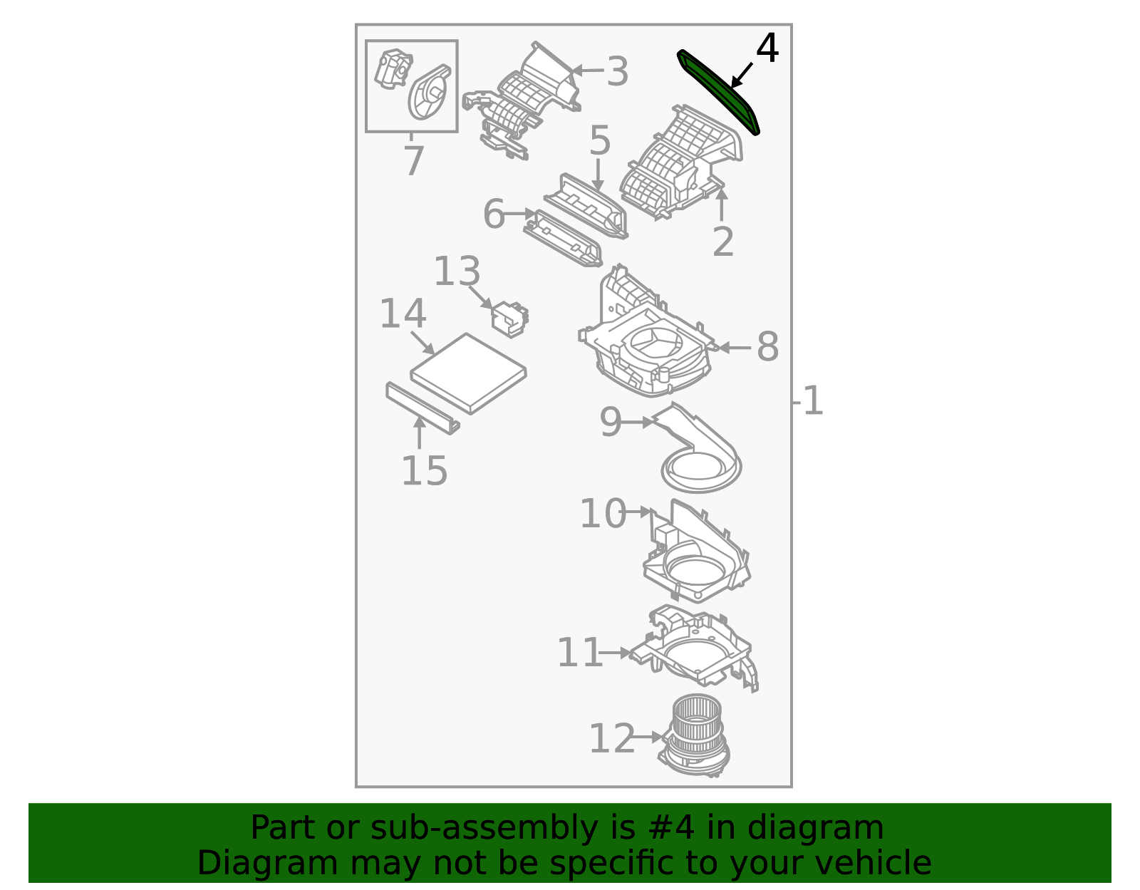 97127-N9000 - Seal 2023-2026 Kia Sportage | Kia.Parts Store