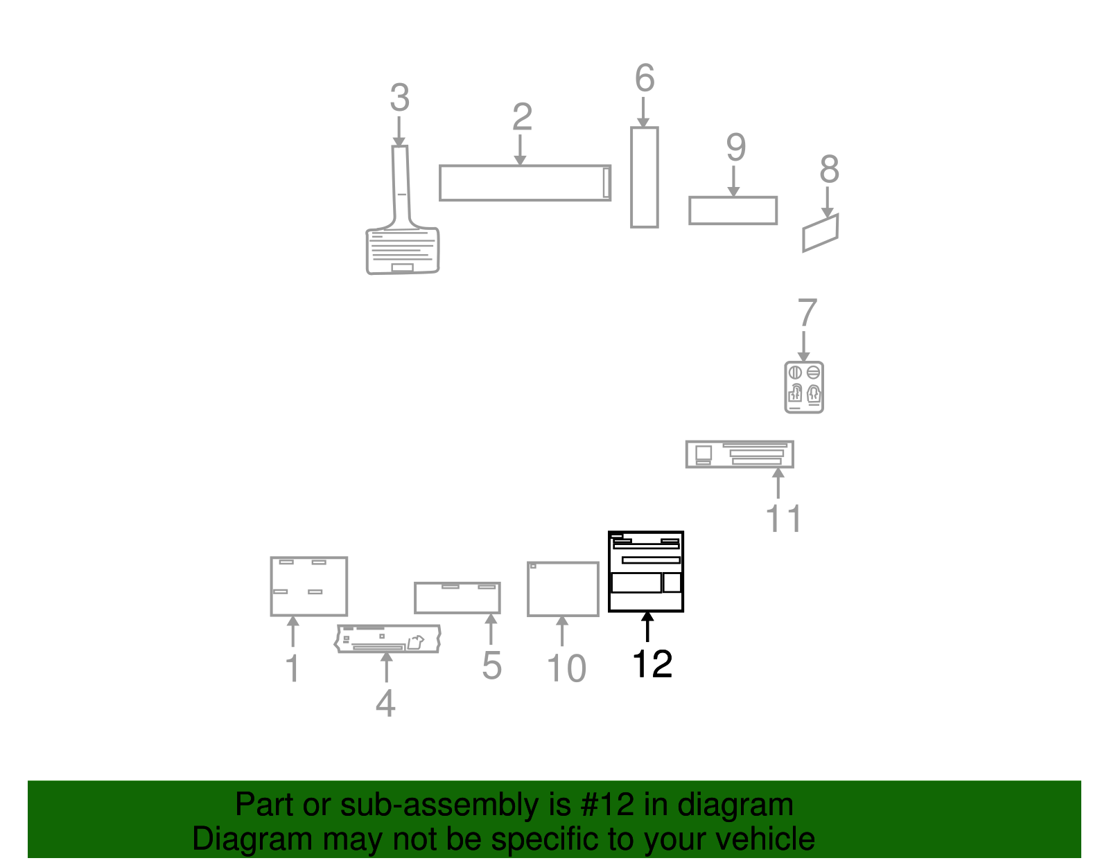 19206430 - OEM GM Tire Info Label | GMPartsCenter.net | GM Parts Center