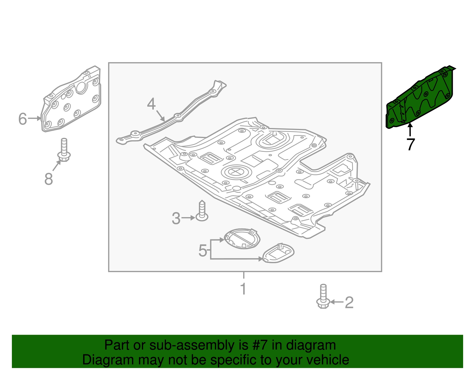 29130-2W000 - Kia Side Shield 2014-2015 Kia Sorento | Performance Auto ...