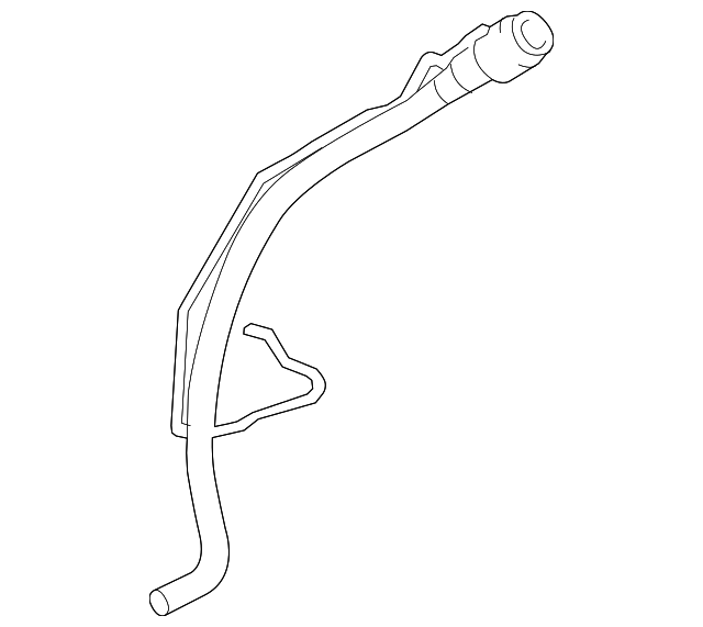 Genuine Toyota Fuel Tank Filler Neck part# 77213-01020 for 2003-2007 ...