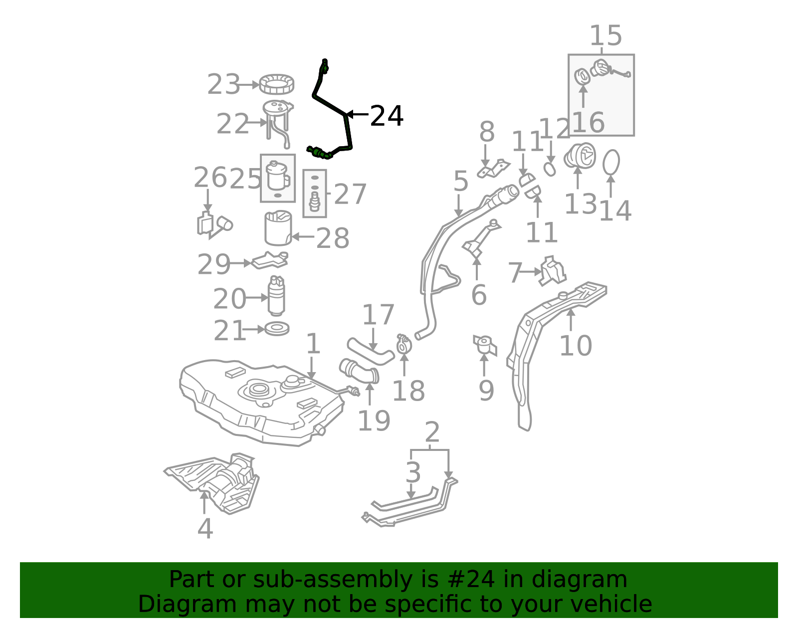 Genuine Official Toyota Pressure Line part# 77209-02080 for 2005-2008 ...