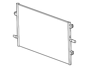 2018-2019 GM Radiator 84493629 | Courtesy Parts