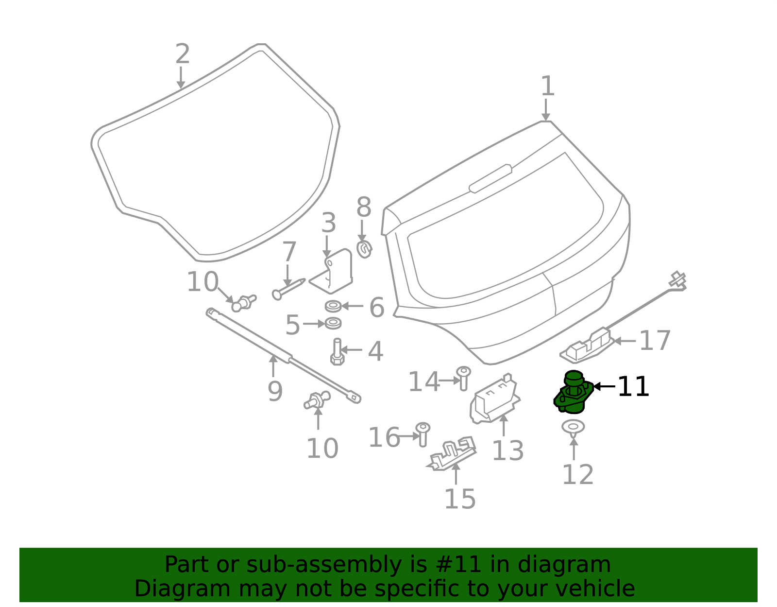 Buy Genuine GM Auto Parts - Bumper (Part # 22936953) | GM Parts Store