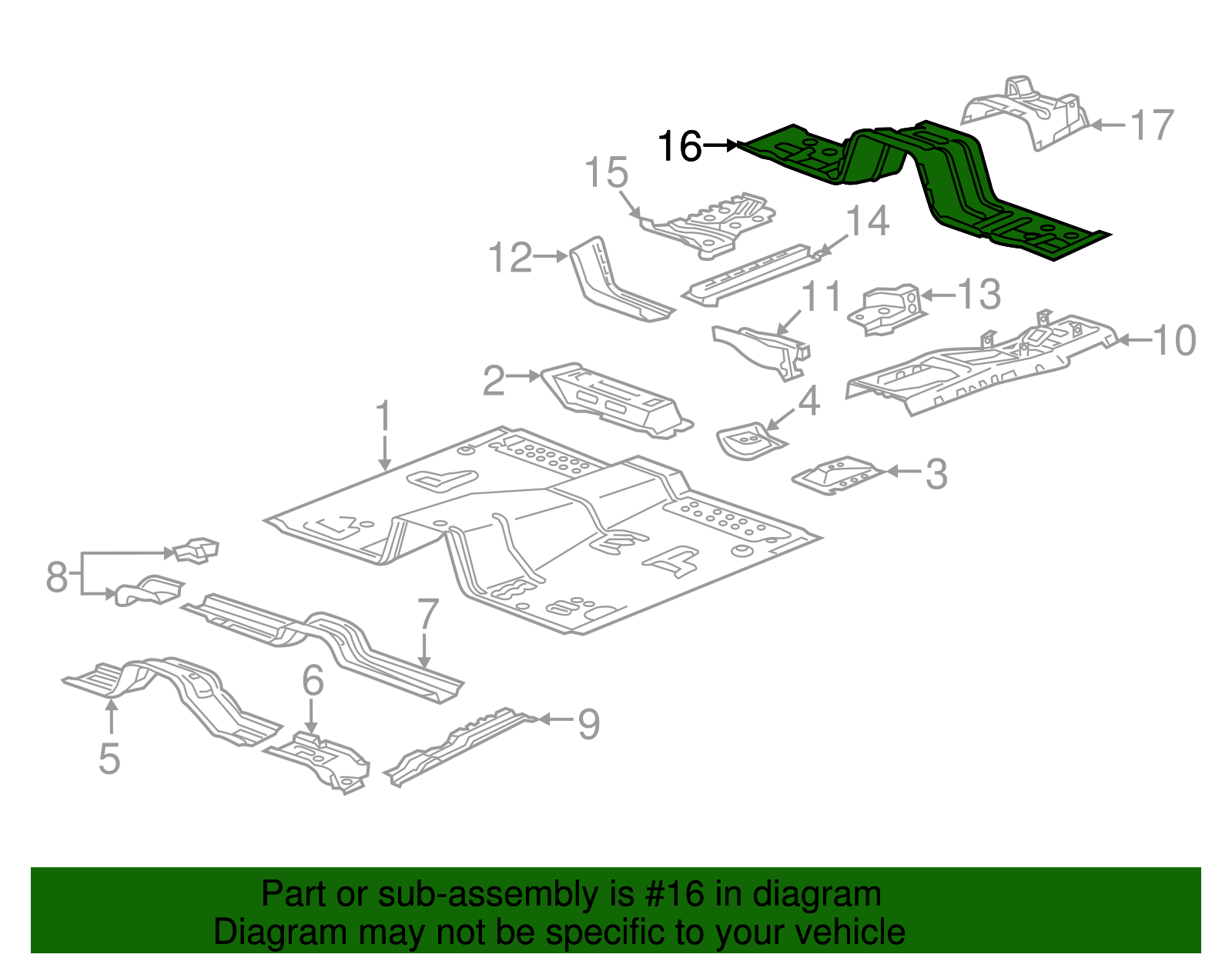 2015-2022 GM Dash Lower Extension Panel 23183112 | Capital Chevy Parts