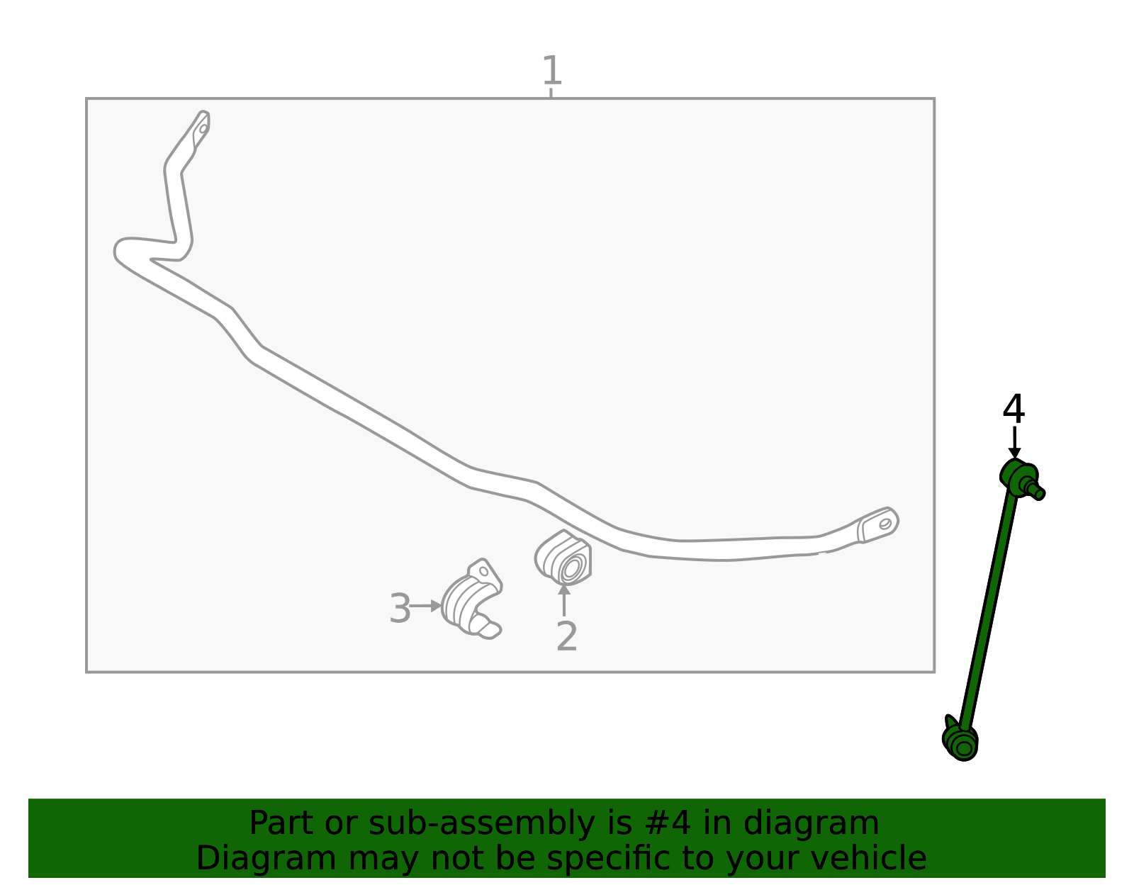 2022-2025 Kia EV6 Suspension Stabilizer Bar Link Kit 54830-CV000 ...