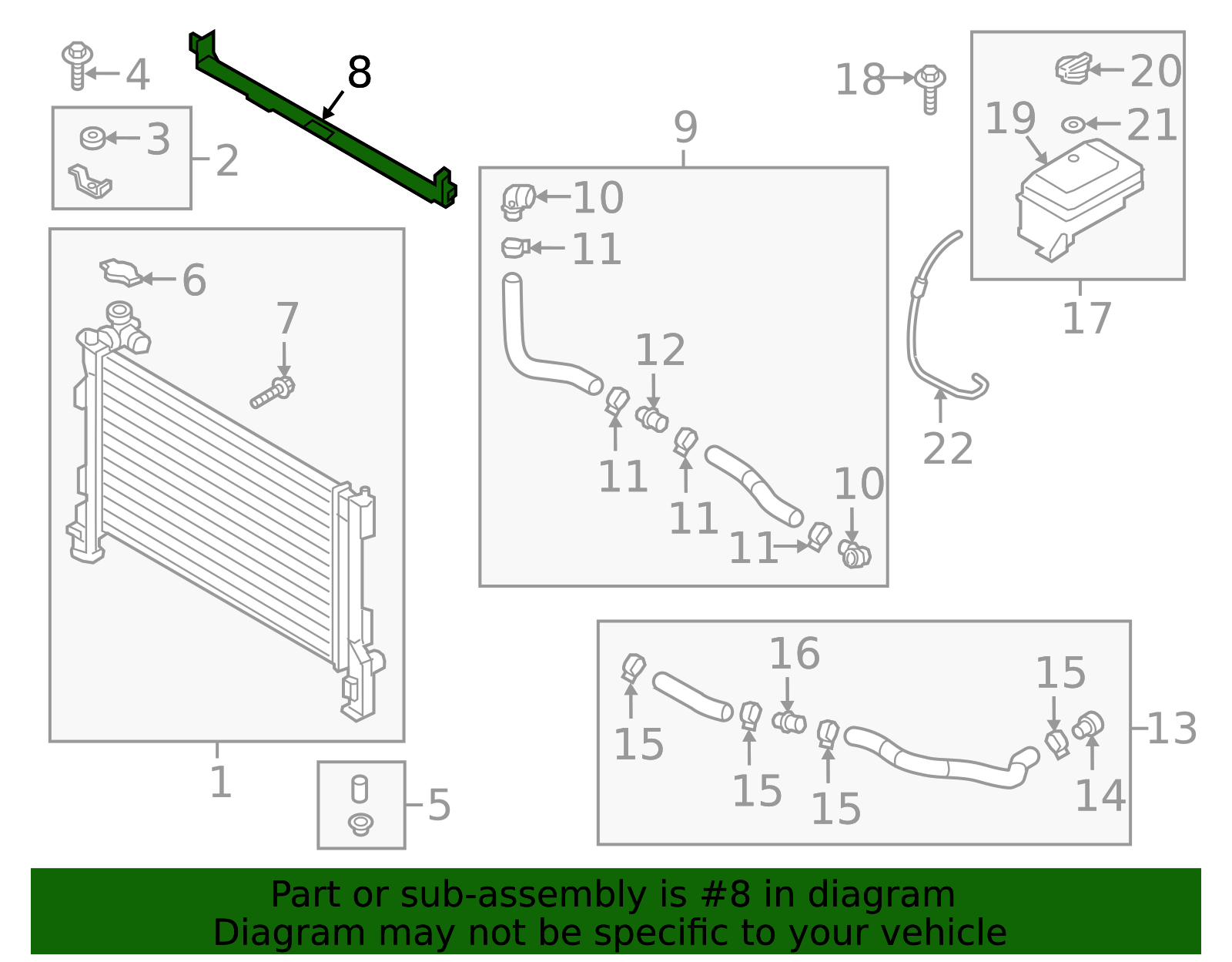 2016-2019 Hyundai Sonata Air Guide 29135-E6000 | QuirkParts