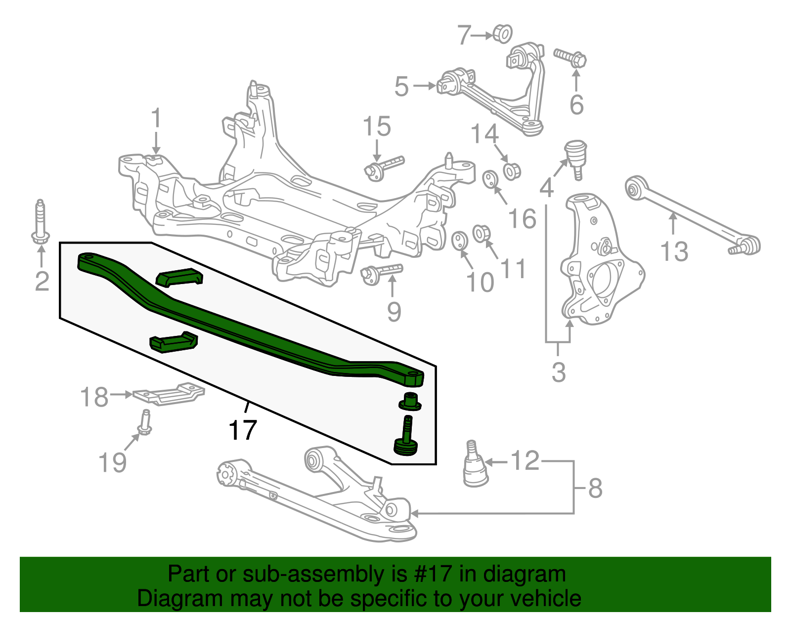 2015-2019 Chevrolet Corvette Rear Leaf Spring 23344287 | Capital Chevy ...
