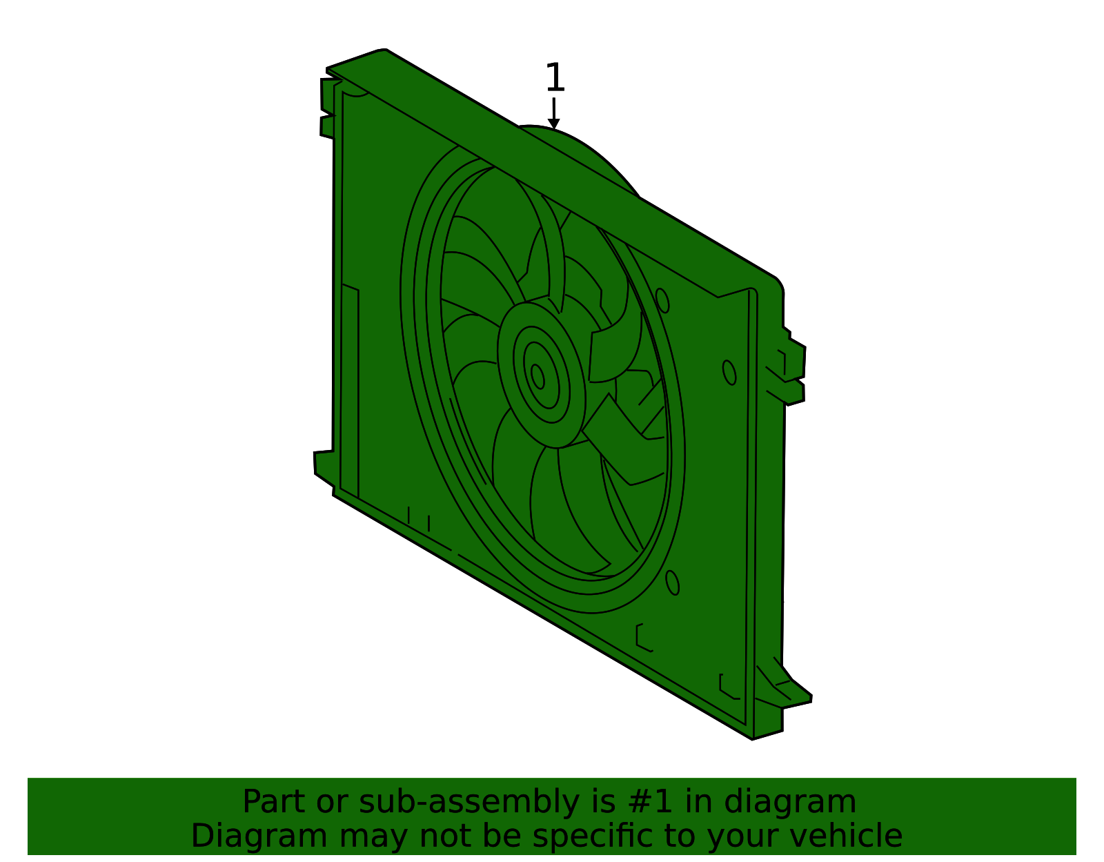 16360-F0060 - Fan Module 2019-2025 Toyota | Toyota San Diego Parts