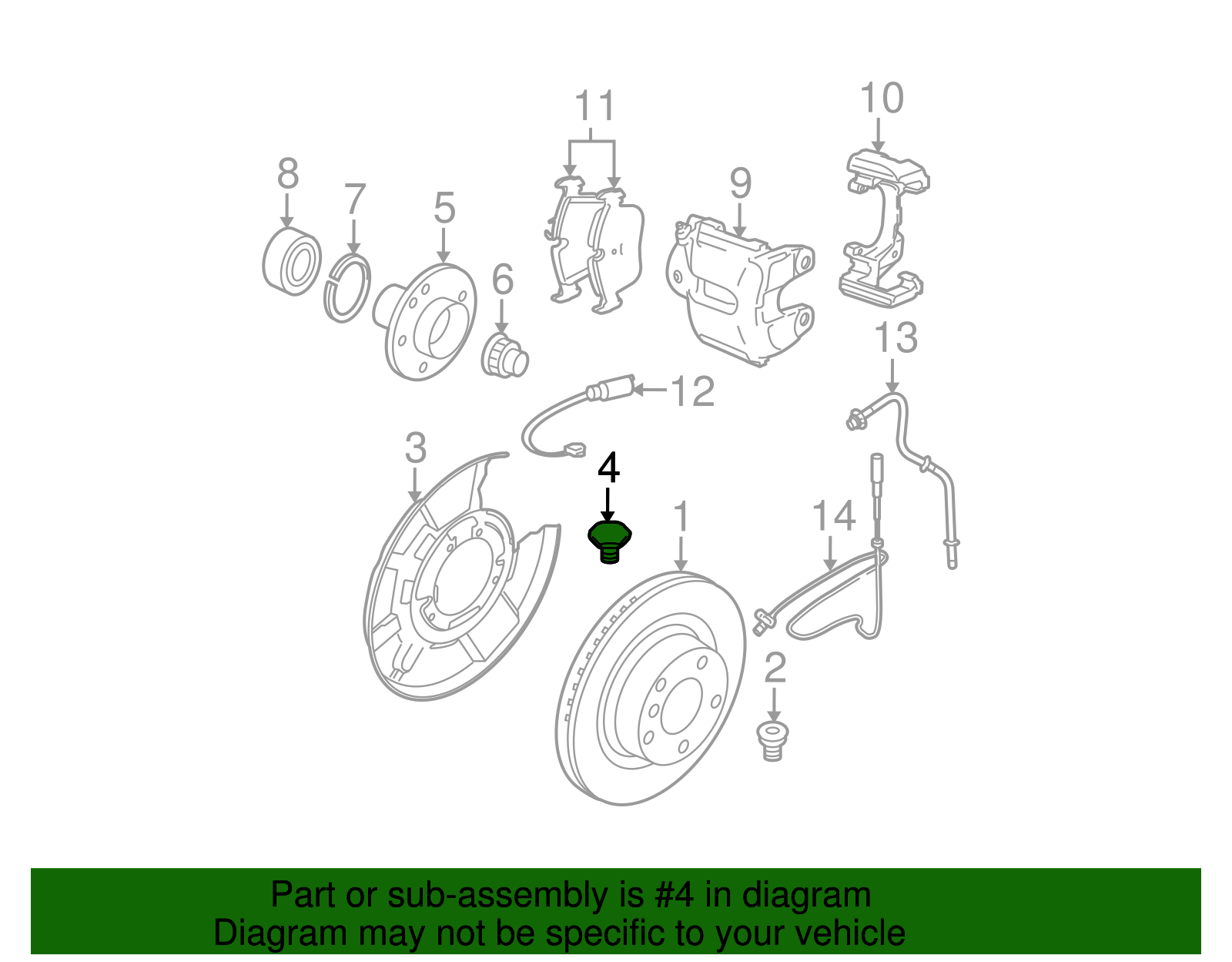 34211164044 - Splash Shield Bolt 1999-2021 BMW | Genuine BMW Parts