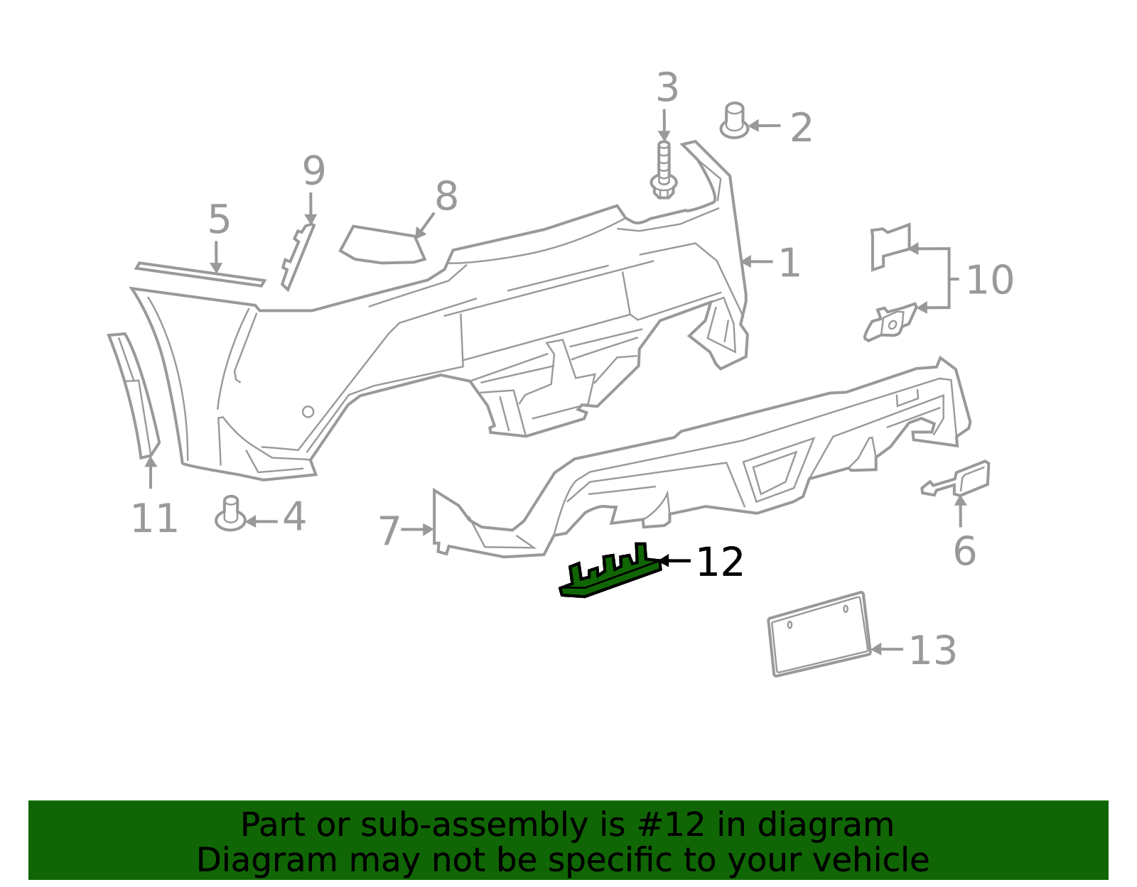 2020-2025 Toyota GR Supra Reflector 81920-WAA01 | Toyota Parts Center