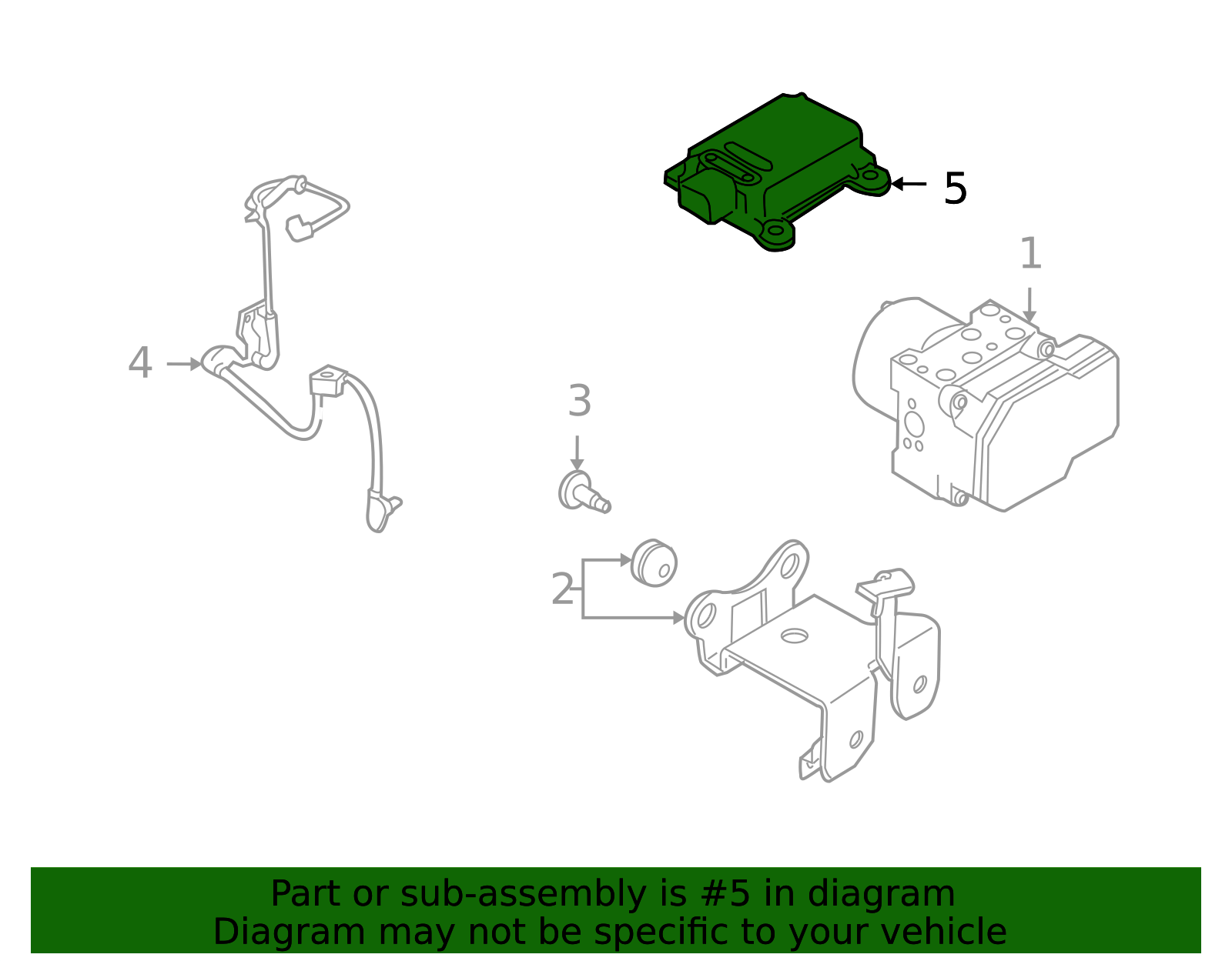 95690-1F300 - Yaw Rate Sensor 2006-2009 Kia | Kia.Parts Store