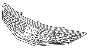 71121-TK6-A11 - Grille 2012-2013 Honda Fit | Honda Parts Online