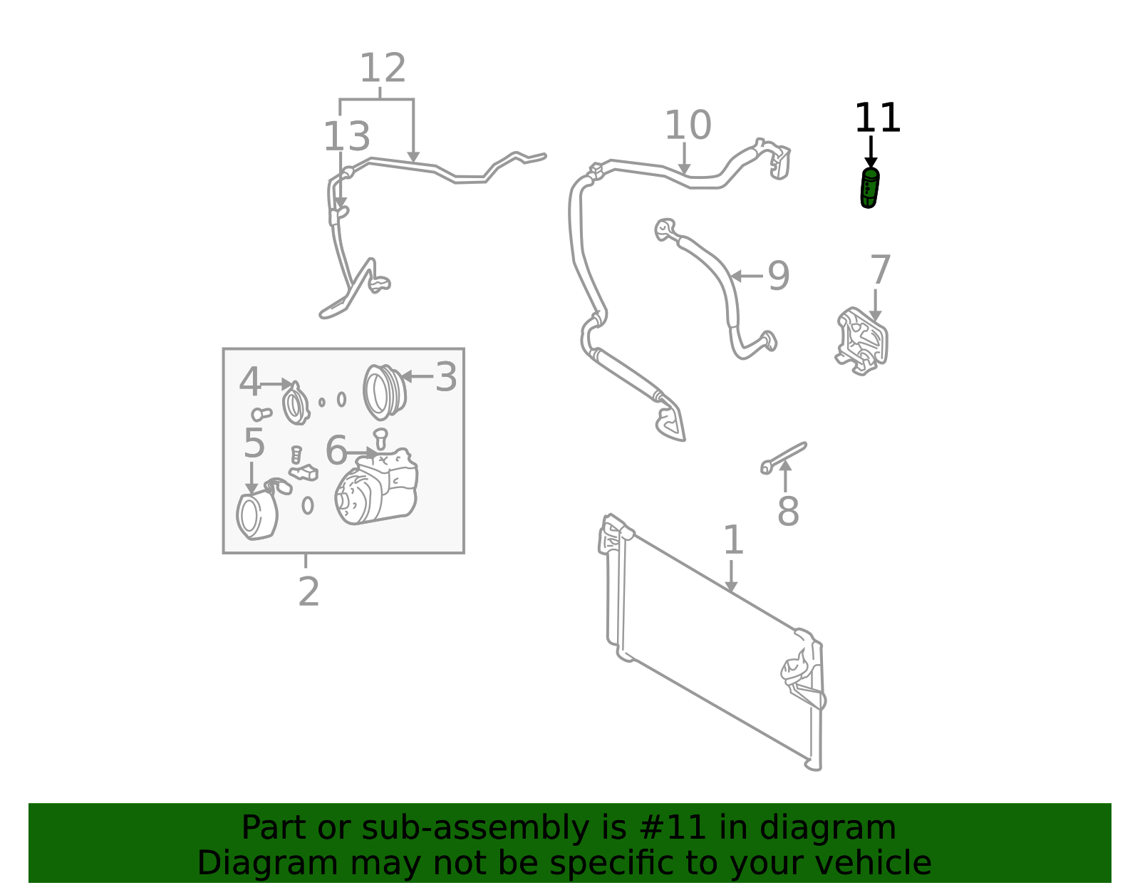 2001-2009 Hyundai Santa Fe Expansion Valve 97604-26001 | MotorMotor
