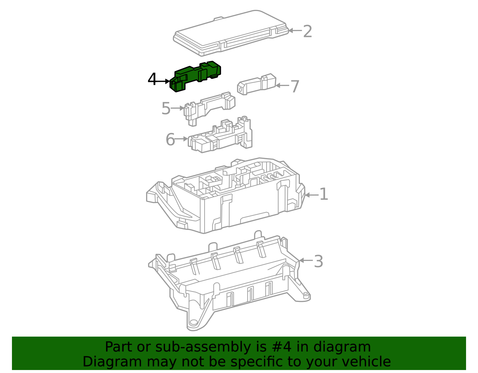 Toyota Parts Main Relay Block 82660-62060 | Toyota Parts|Toyota Online ...