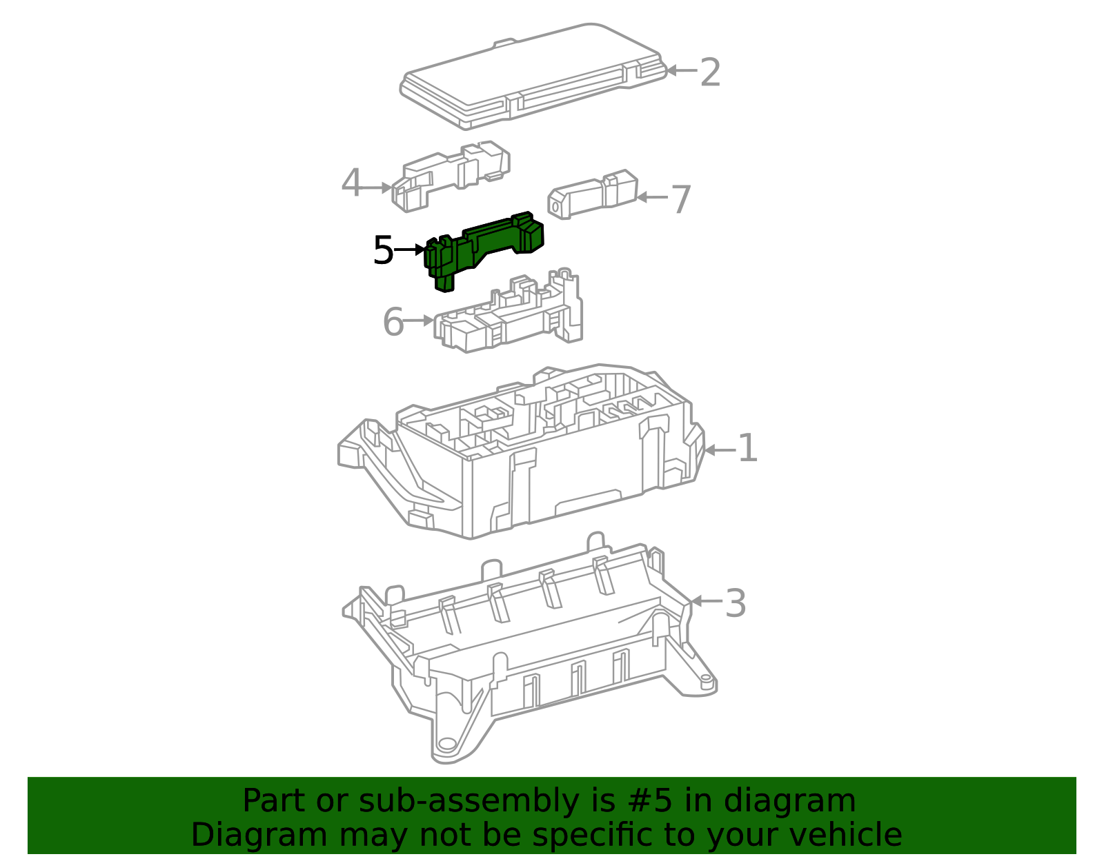OEM 2021-2025 Toyota Mirai Main Relay Block Part # 82660-62070 | Modern ...