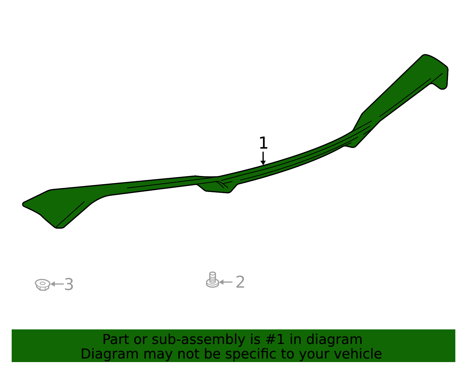 2020-2025 Chevrolet Corvette Rear Spoiler 84818522 | Capital Chevy Parts