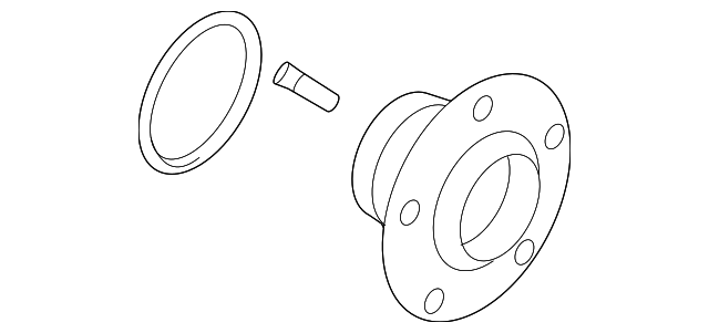 2005-2010 Kia Sportage Hub Assembly 52710-2E100 | TascaParts.com
