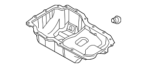 Hyundai - 21510-2M800 - Oil Pan - 2020-2024 Hyundai | OEM Hyundai Parts ...