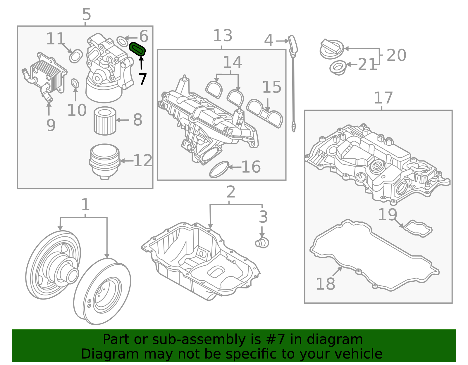2018-2026 Hyundai Engine Oil Filter Adapter Gasket 26312-2M000 | OEM ...