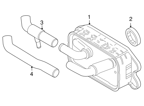 Oil Cooler for 2003 Volvo XC90 | Volvo OEM Parts Direct