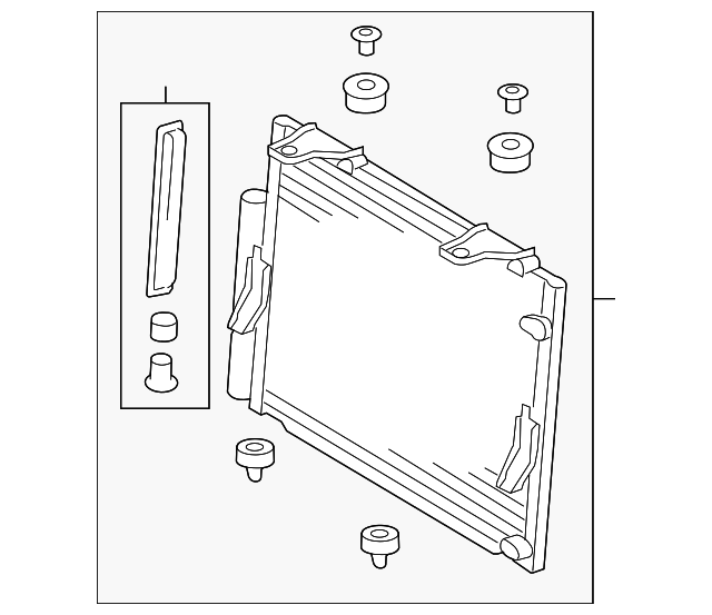 88460-0C101 - 2007-2019 Toyota - Condenser Assembly | Nucar Toyota of ...
