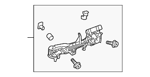 2016-2025 Toyota Handle Base 69202-47040 | Toyota Parts Center
