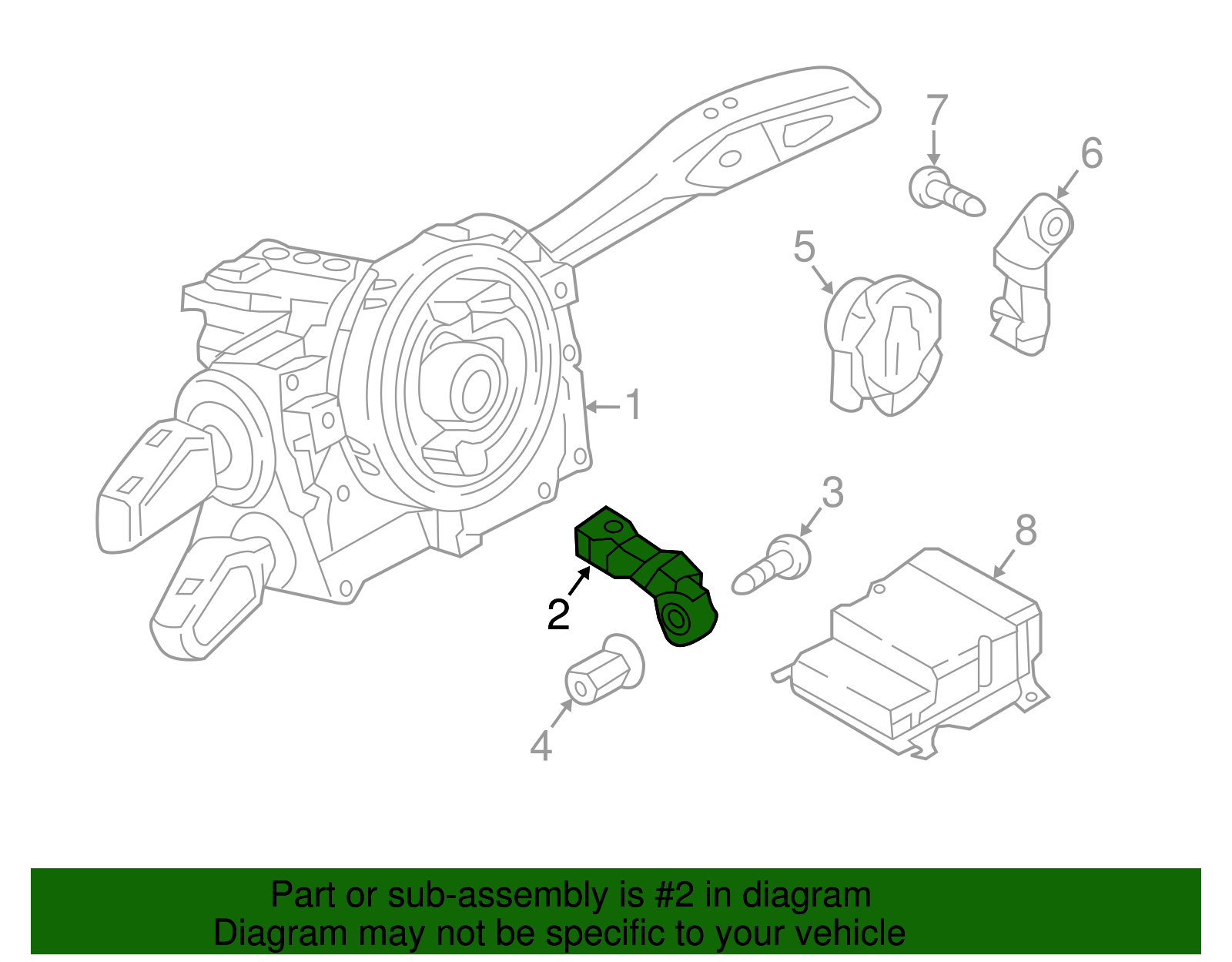 2017-2024 Audi Ft Impact Sensor 4M0-959-651 | OEM Parts Online