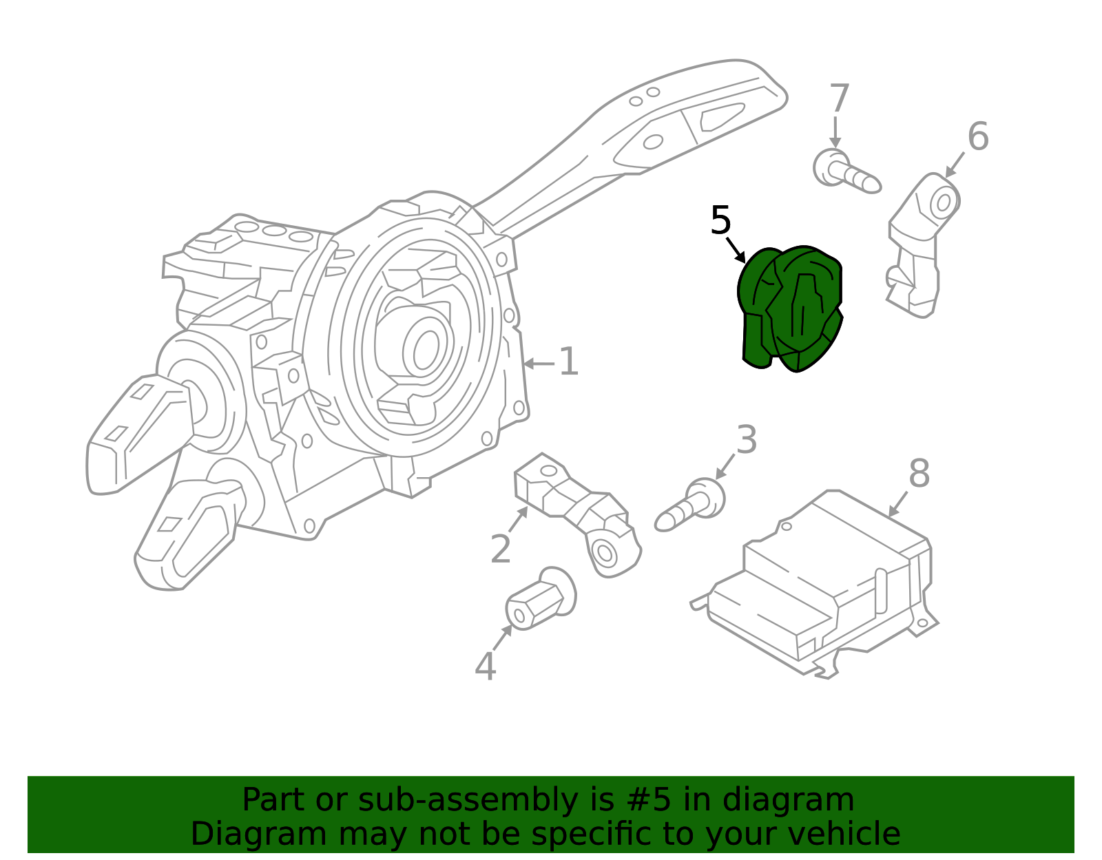 4M0-955-557-A - Pressure Sensor 2017-2024 Audi | Audi OEM Parts