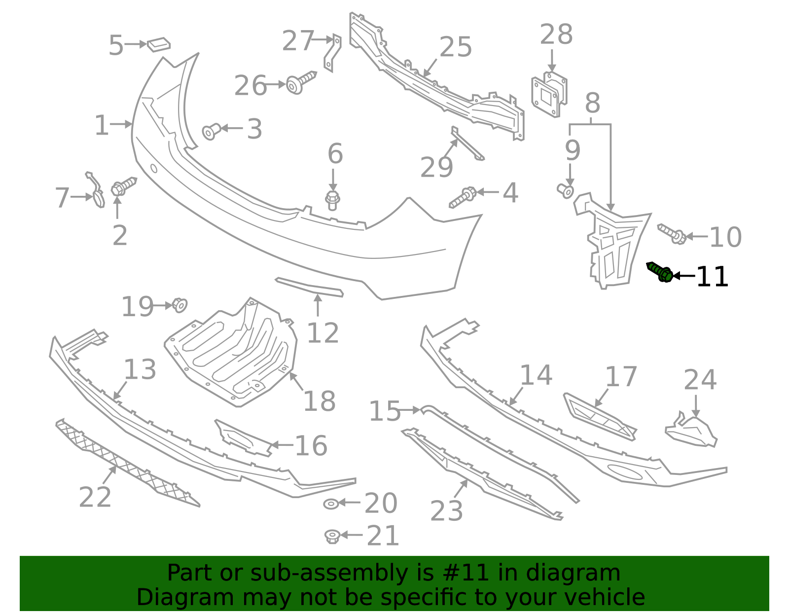 2003-2025 Hyundai Side Bracket Screw 12442-06207-B | OEM Parts Online