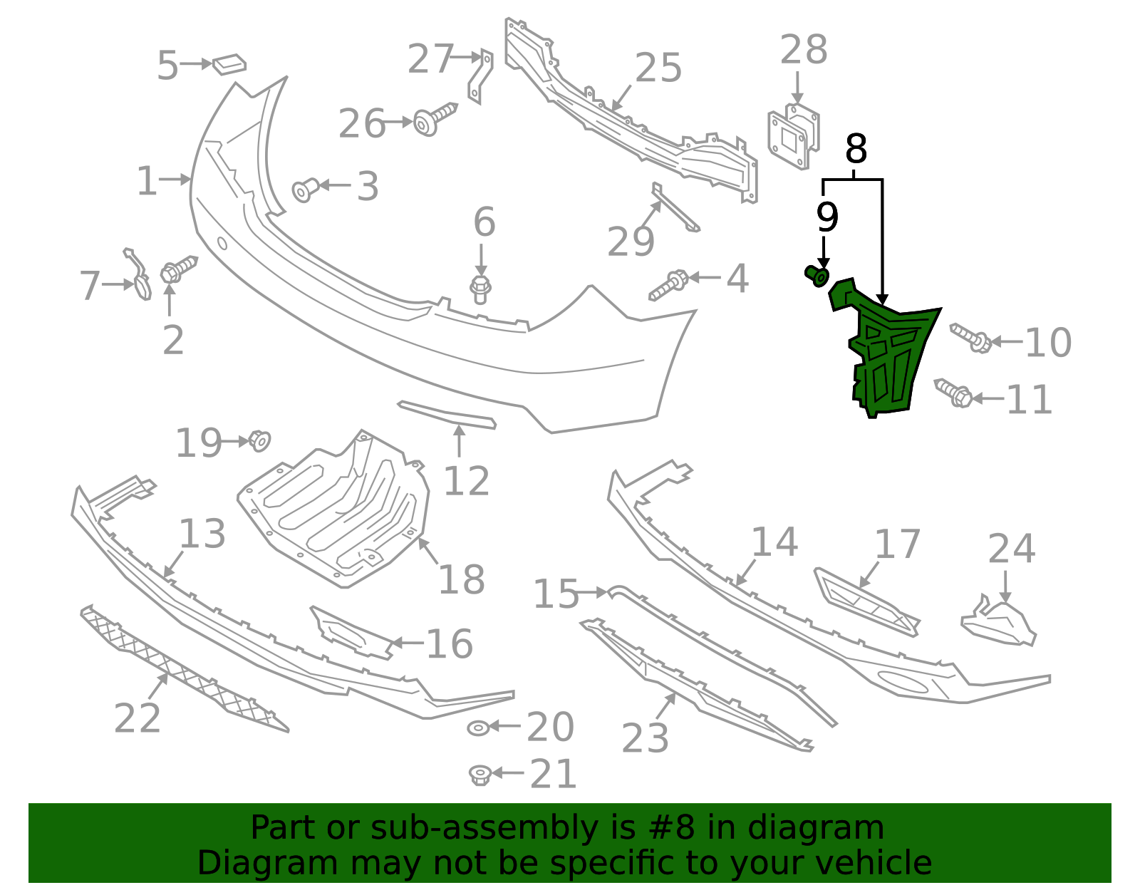 Hyundai - 86614-G9000 - Mount Bracket - 2019-2021 Genesis G70 | OEM ...