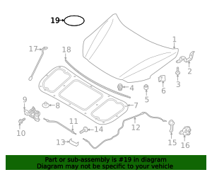 2022-2025 Hyundai Emblem 86305-GI000 | OEM Parts Online