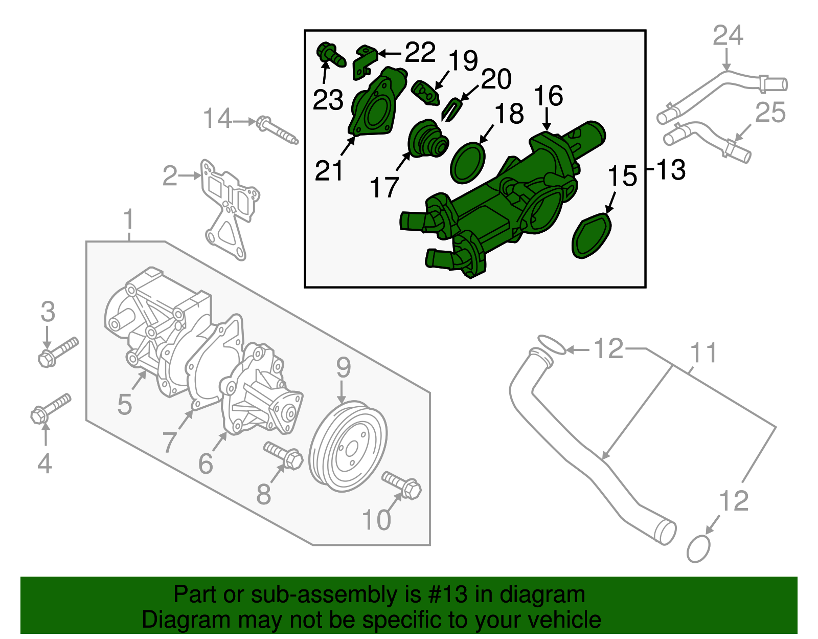 25600-2GTA0 - Thermostat Unit 2016-2020 Kia | Kia.Parts Store