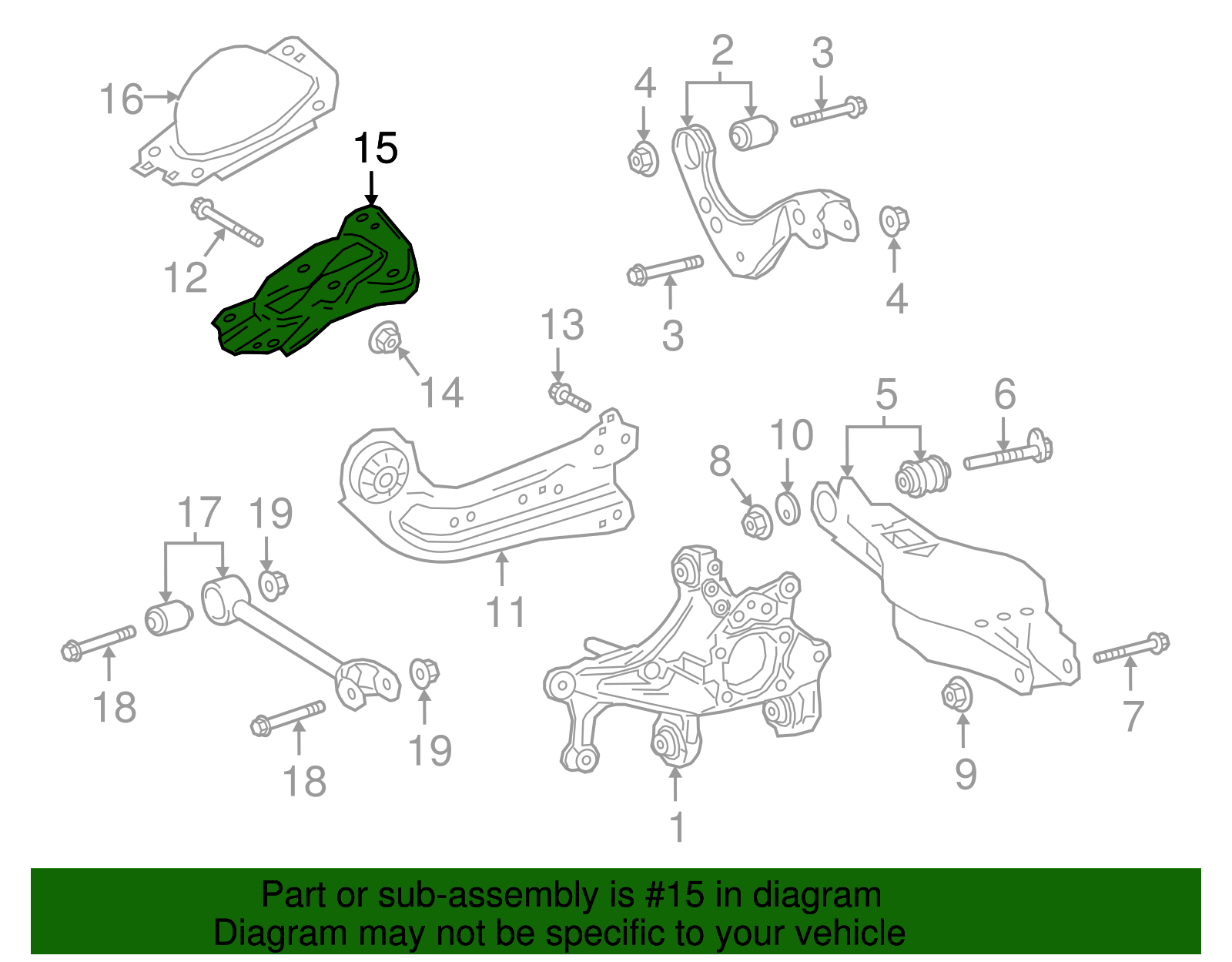 2018-2024 Toyota Support Bracket 48717-10010 | OEM Parts Online