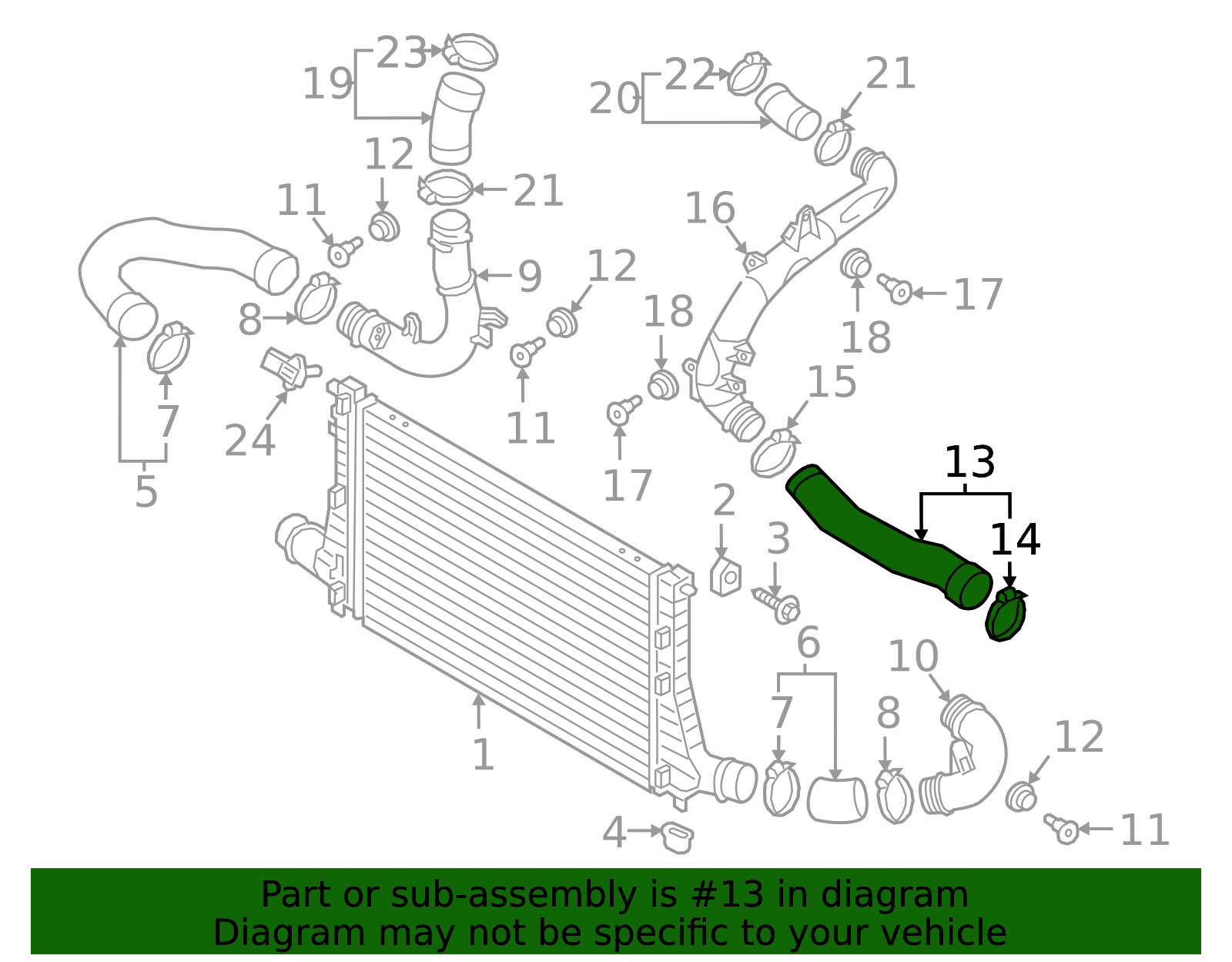 3QF-145-832 - High-Quality Turbocharger Intercooler Pipe for AutoNation ...