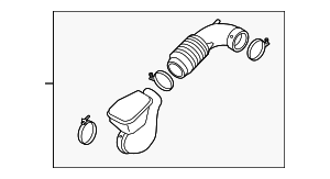 28210 4C100 - Engine Air Intake Hose 2012-2015 Kia Optima | Kia Cheap Parts
