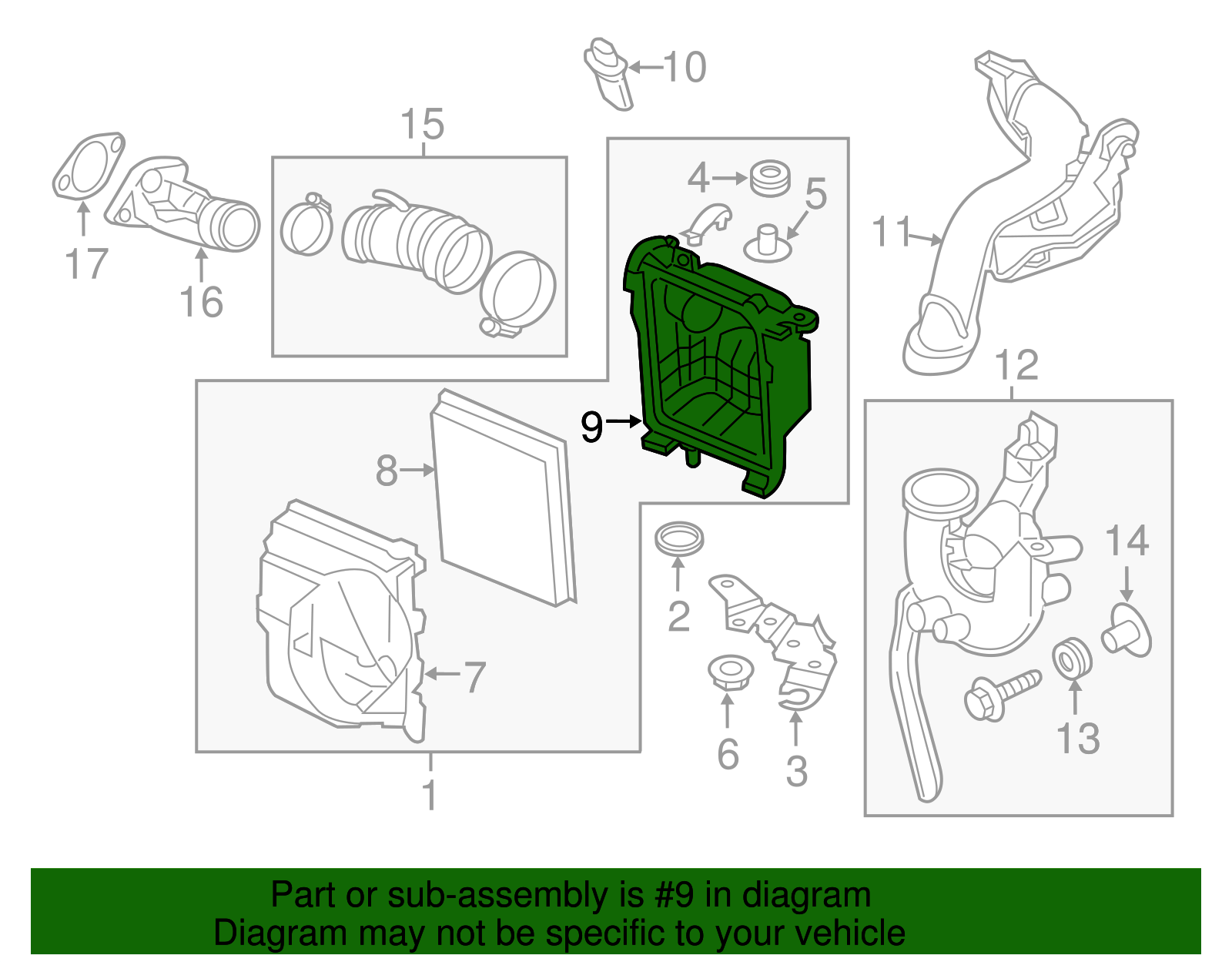 16526-1KC0B - Cover - 2011-2017 Nissan Juke | Conicelli Nissan