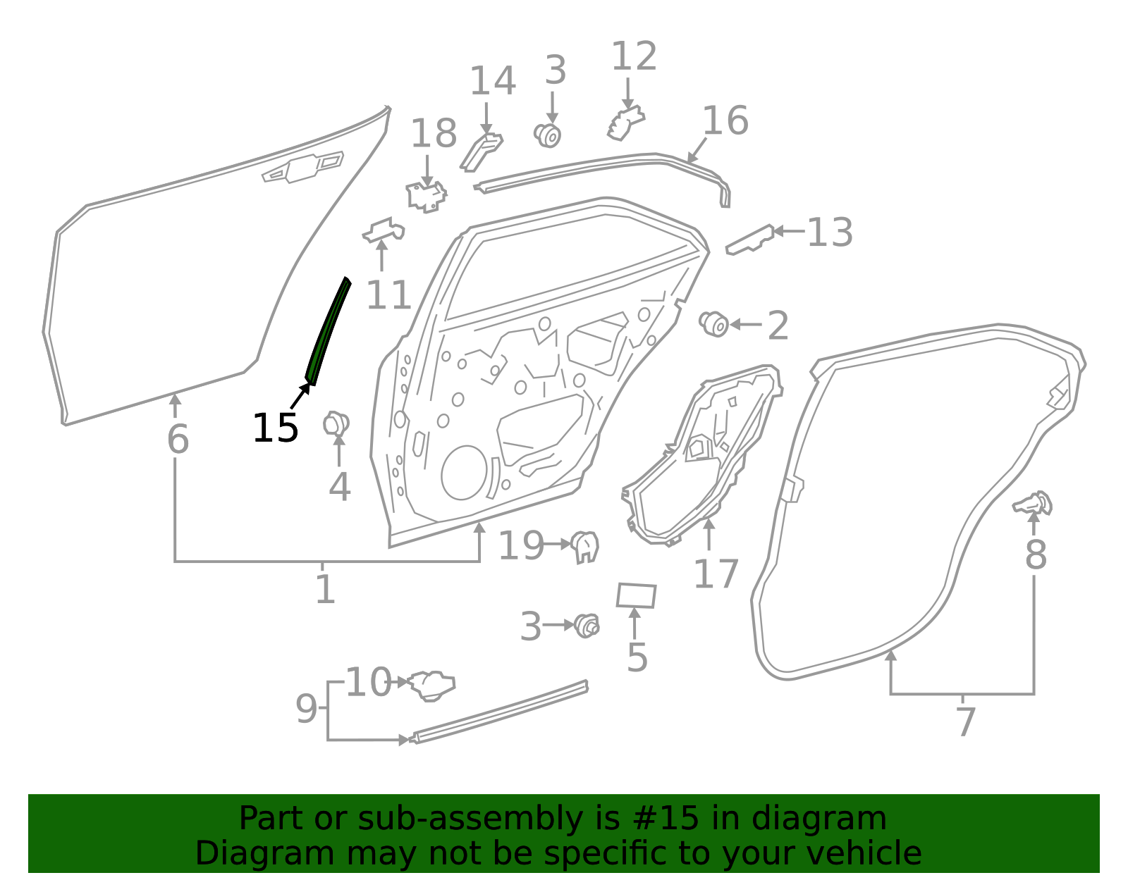 75978-06110 - Black Out Tape - 2018 Toyota Camry | OEM Genuine Toyota Parts