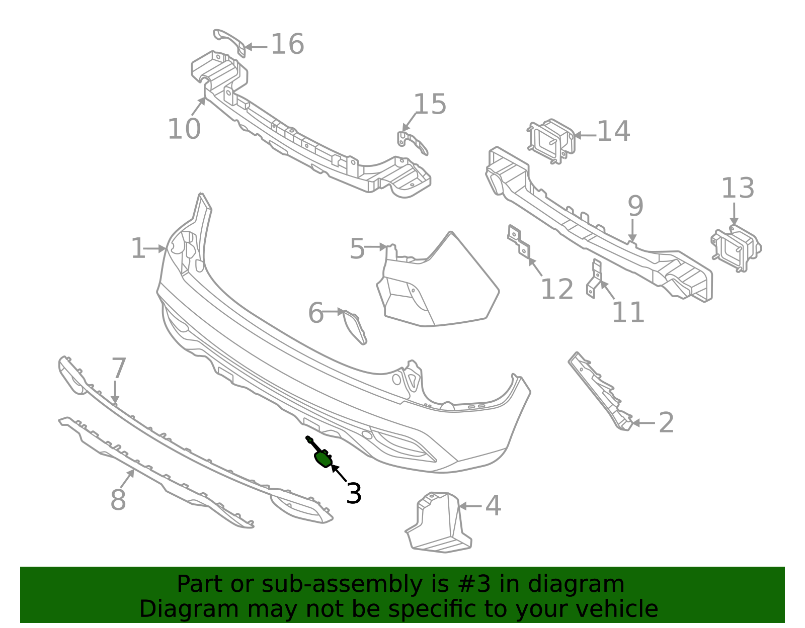 86617-Q5000 - Tow Eye Cap 2021-2023 Kia Seltos | Kia.Parts Store