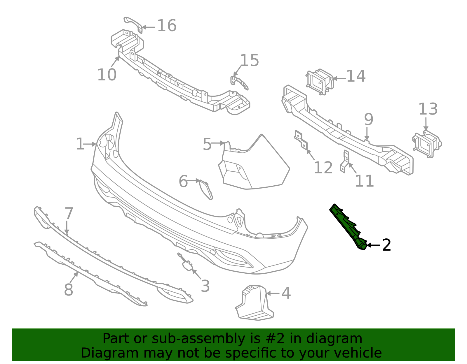 86651-Q5000 - Side Retainer 2021-2023 Kia Seltos | Kia.Parts Store